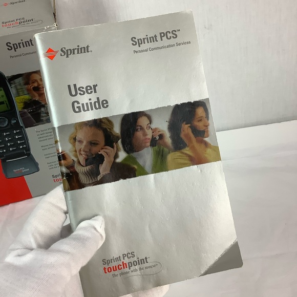 Sprint PCS Touchpoint | Cell Phones & Accessories | Sprint Pcs Touchpoint Flip Cell Phone W Box ...